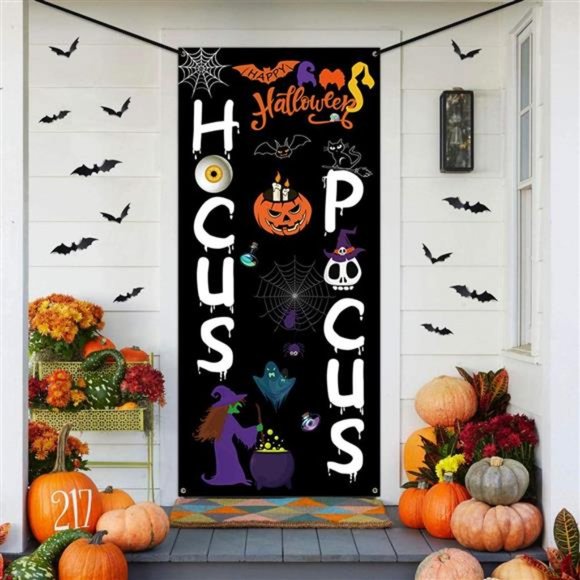 Other | Halloween Door Decorations Hocus Pocus Door Cover | Poshmark